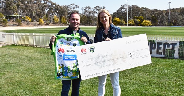 Huawei donates $90,000-plus to Ricky Stuart Foundation | NRL.com