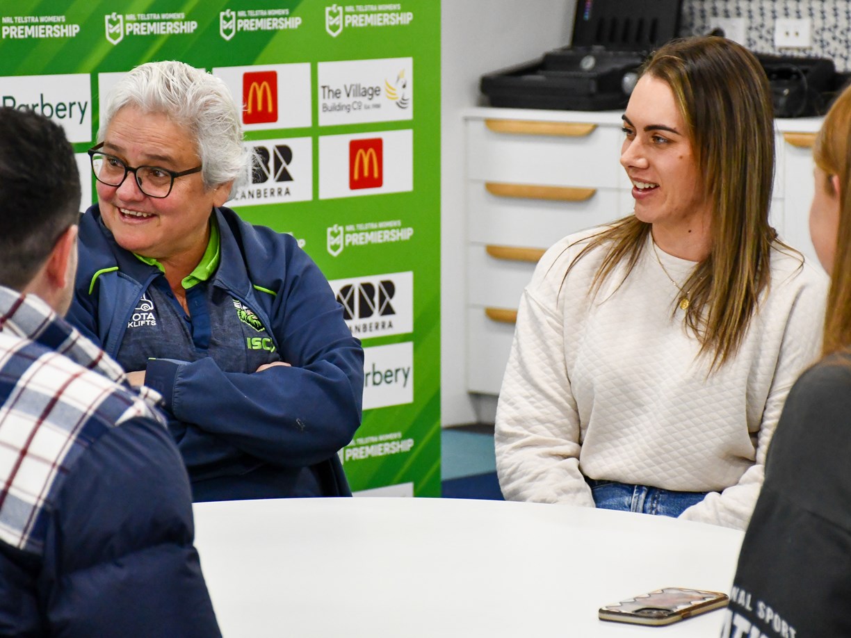 Gallery: NRLW induction day | Raiders