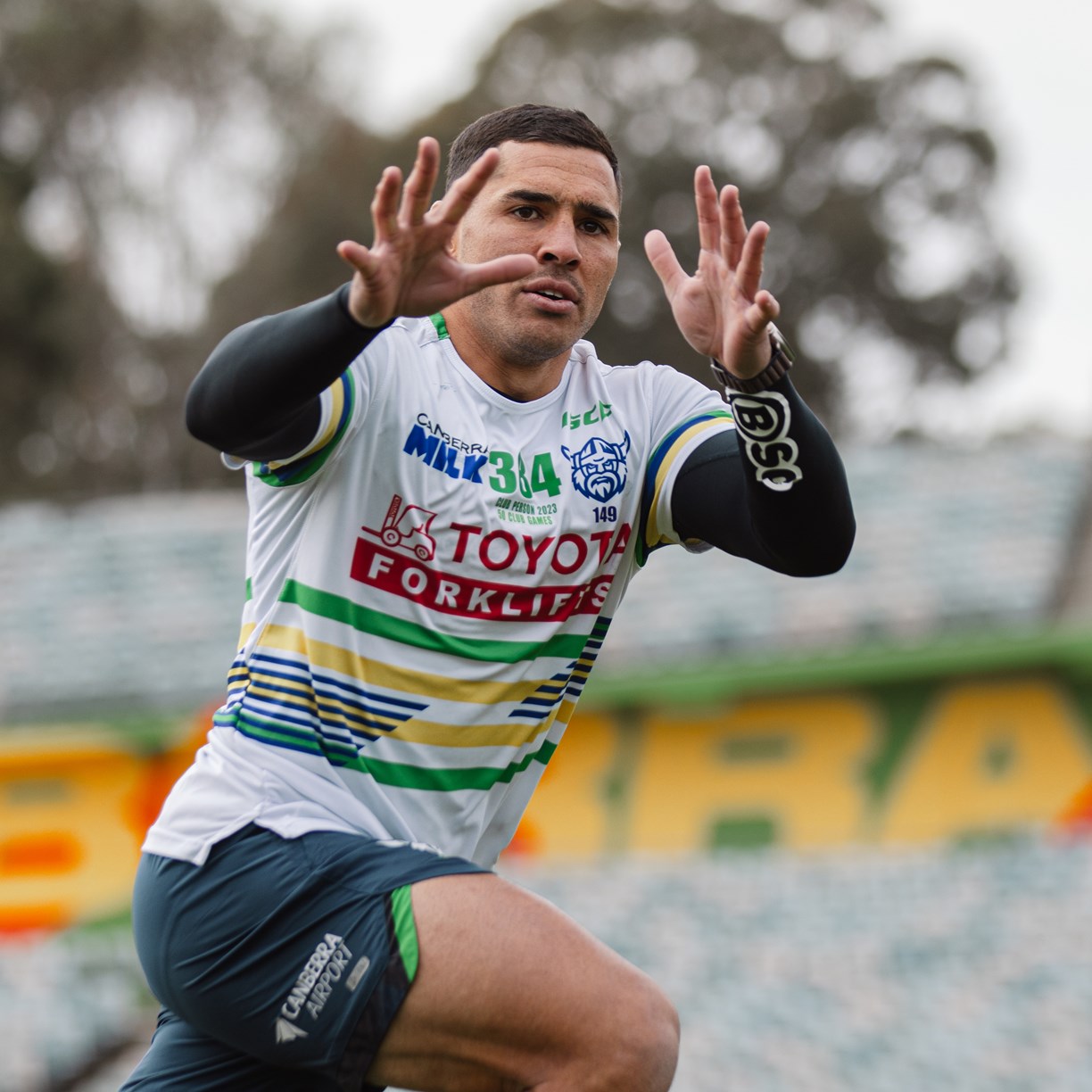 Captain's Run Gallery: Raiders v Panthers | Raiders