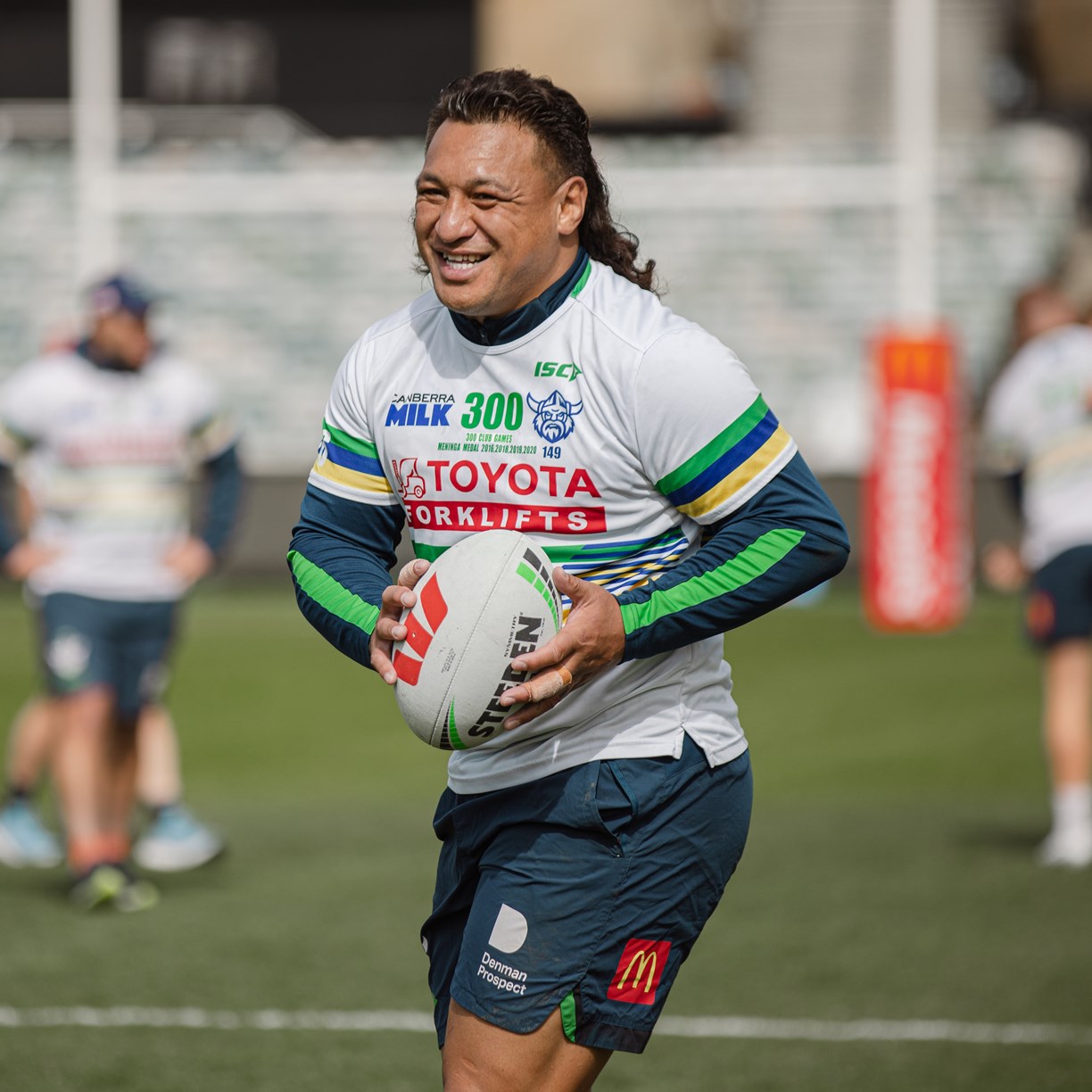 Captain's Run Gallery: Raiders v Panthers | Raiders