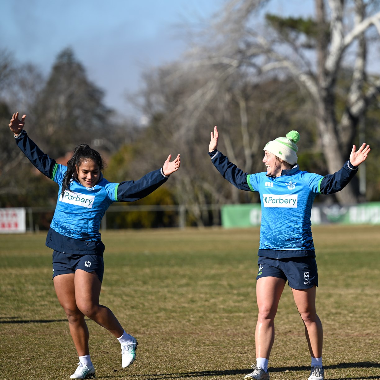 NRLW Captain's Run: Raiders v Tigers | Raiders