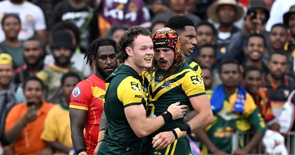 Match Highlights: Men's PNG PM's XIII v Australia PM's XIII | Raiders