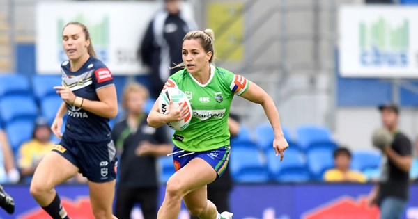 NRLW Team List: Raiders v Titans | Raiders