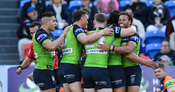 Canberra secure crucial comeback win against the Knights | Raiders