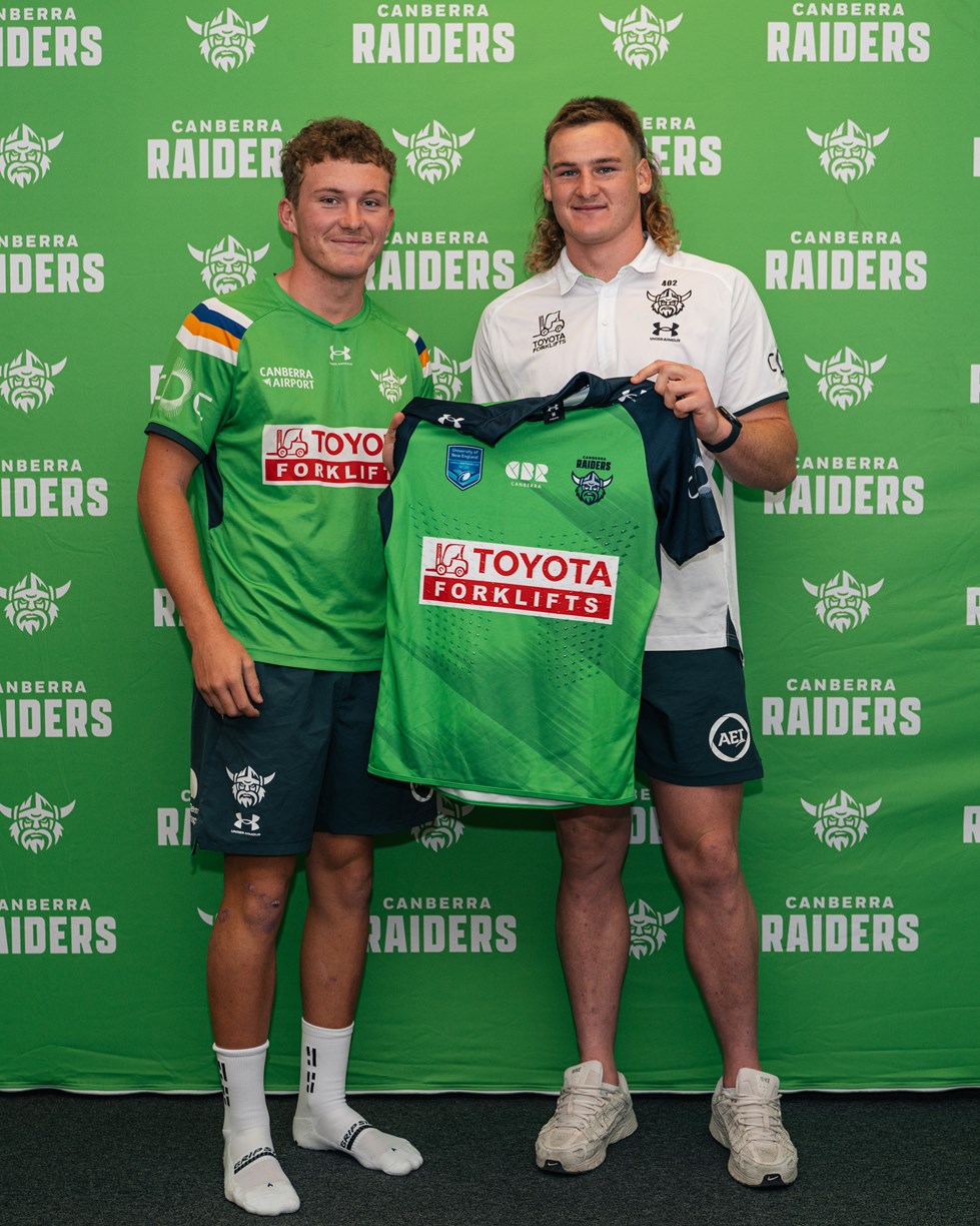 Gallery: 2026 Junior reps jersey presentation | Raiders
