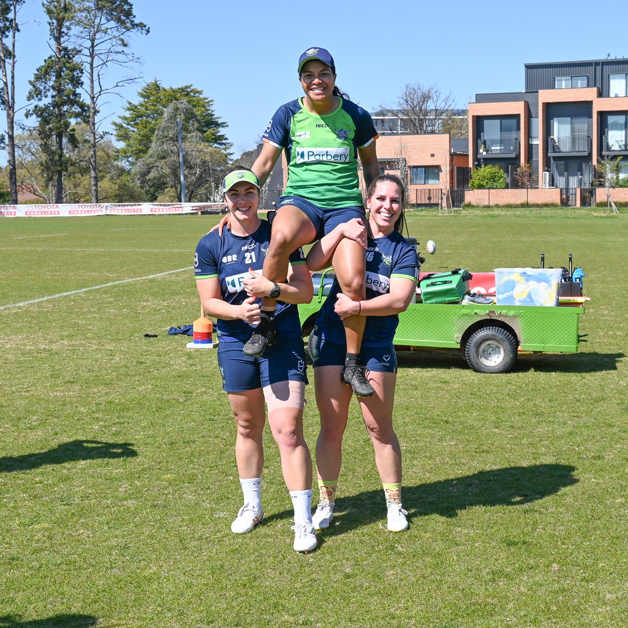 NRLW Captain's Run: Raiders v Titans | Raiders