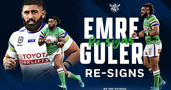 Emre Guler Re-Signs with the Raiders | Raiders