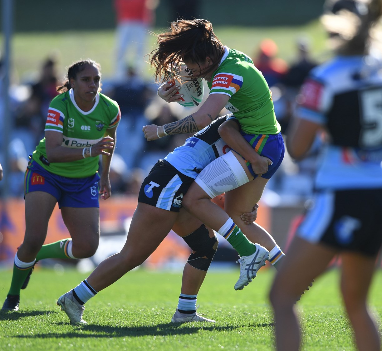 NRLW Match Gallery: Raiders v Sharks | Raiders