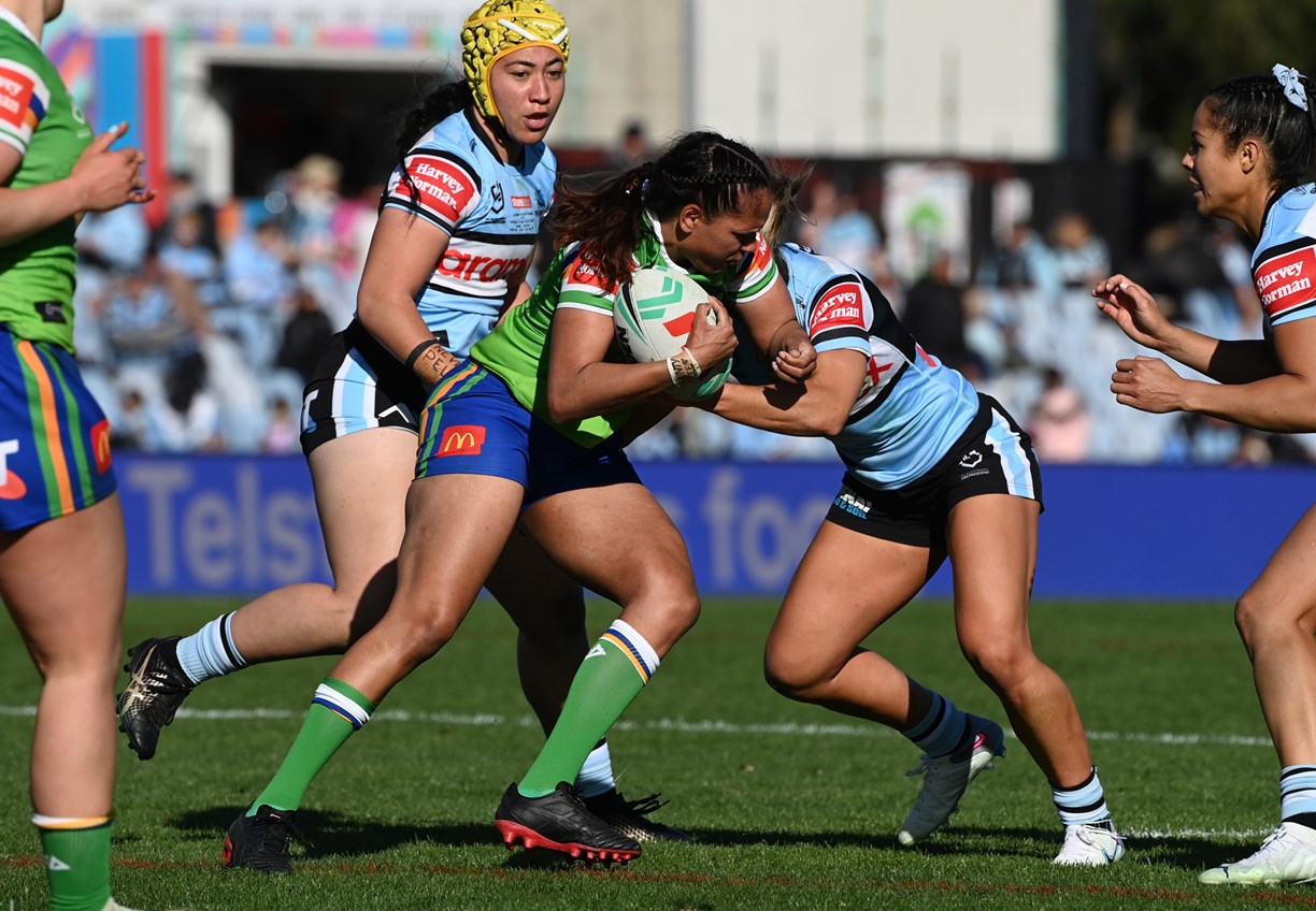NRLW Match Gallery: Raiders v Sharks | Raiders