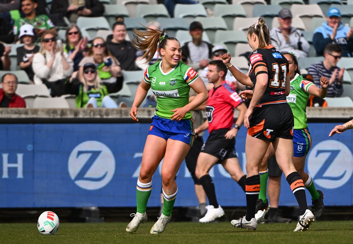 NRLW Match Gallery: Raiders v Tigers | Raiders