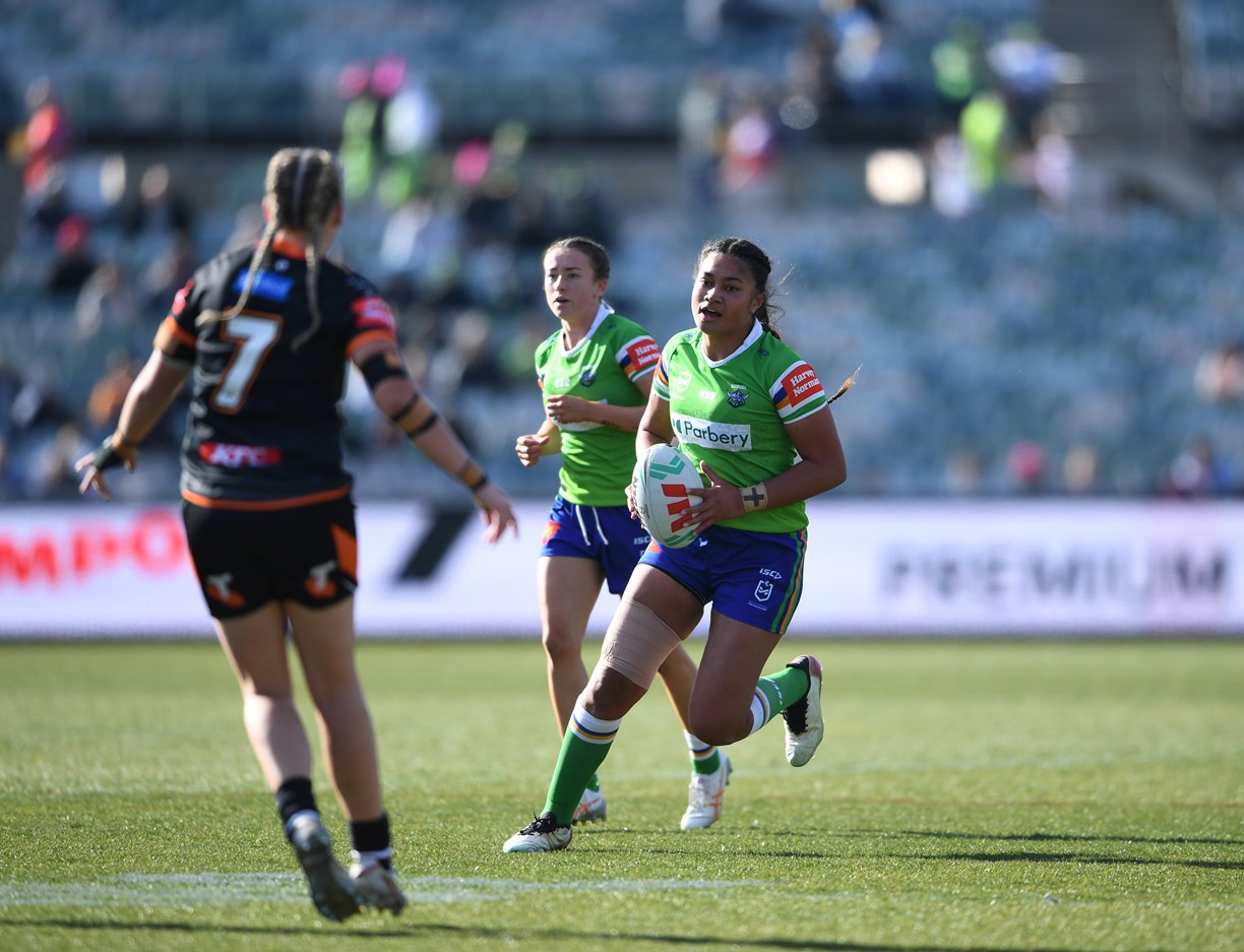 NRLW Match Gallery: Raiders v Tigers | Raiders