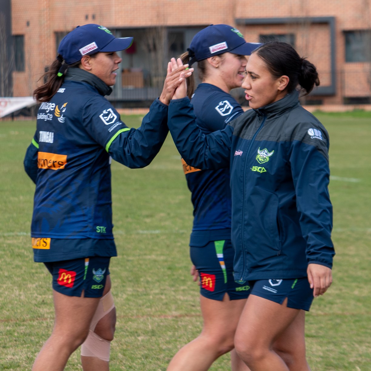 NRLW Captain's Run: Raiders v Eels | Raiders
