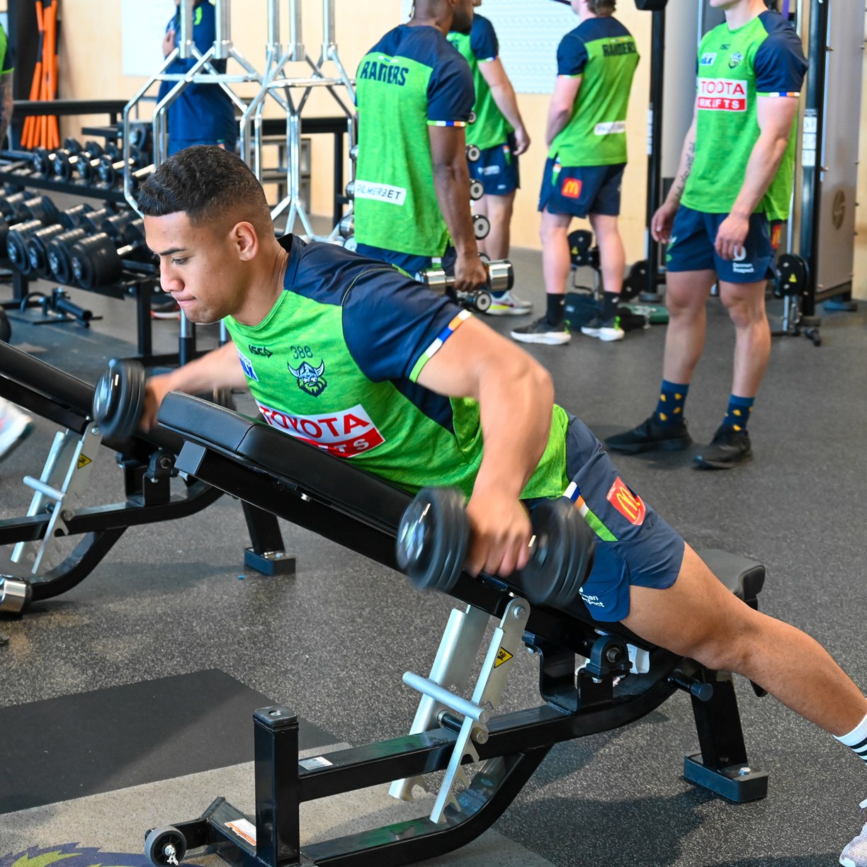 Gallery: Thursday gym session | Raiders