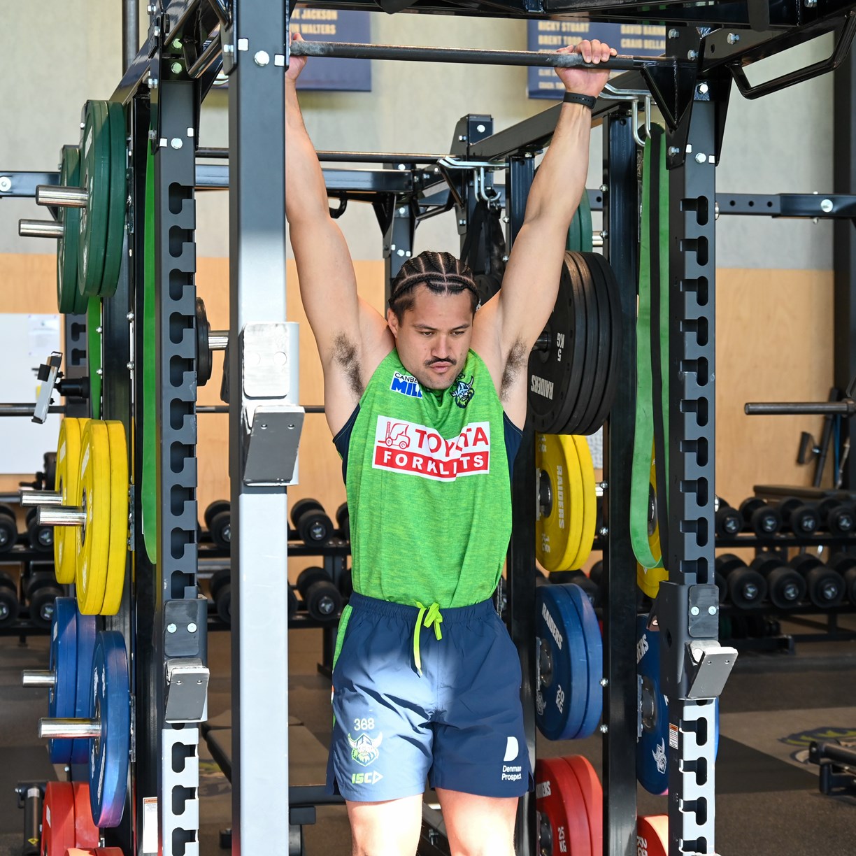 Gallery: Thursday gym session | Raiders