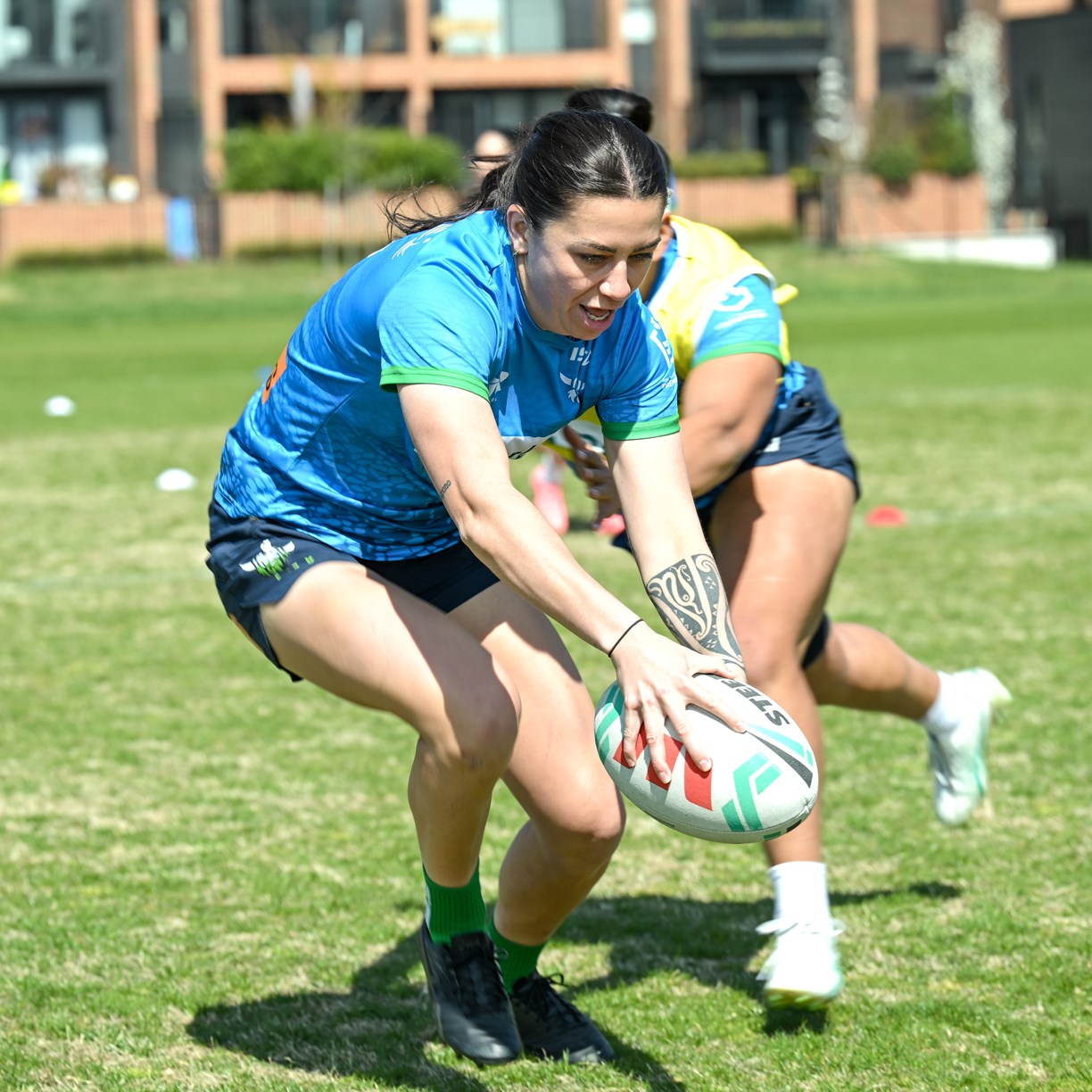 NRLW Captain's Run: Raiders v Eels | Raiders