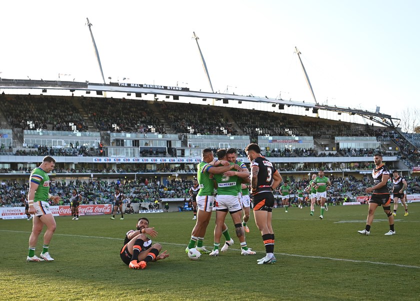 NRL Match Gallery: Raiders v Tigers | Raiders