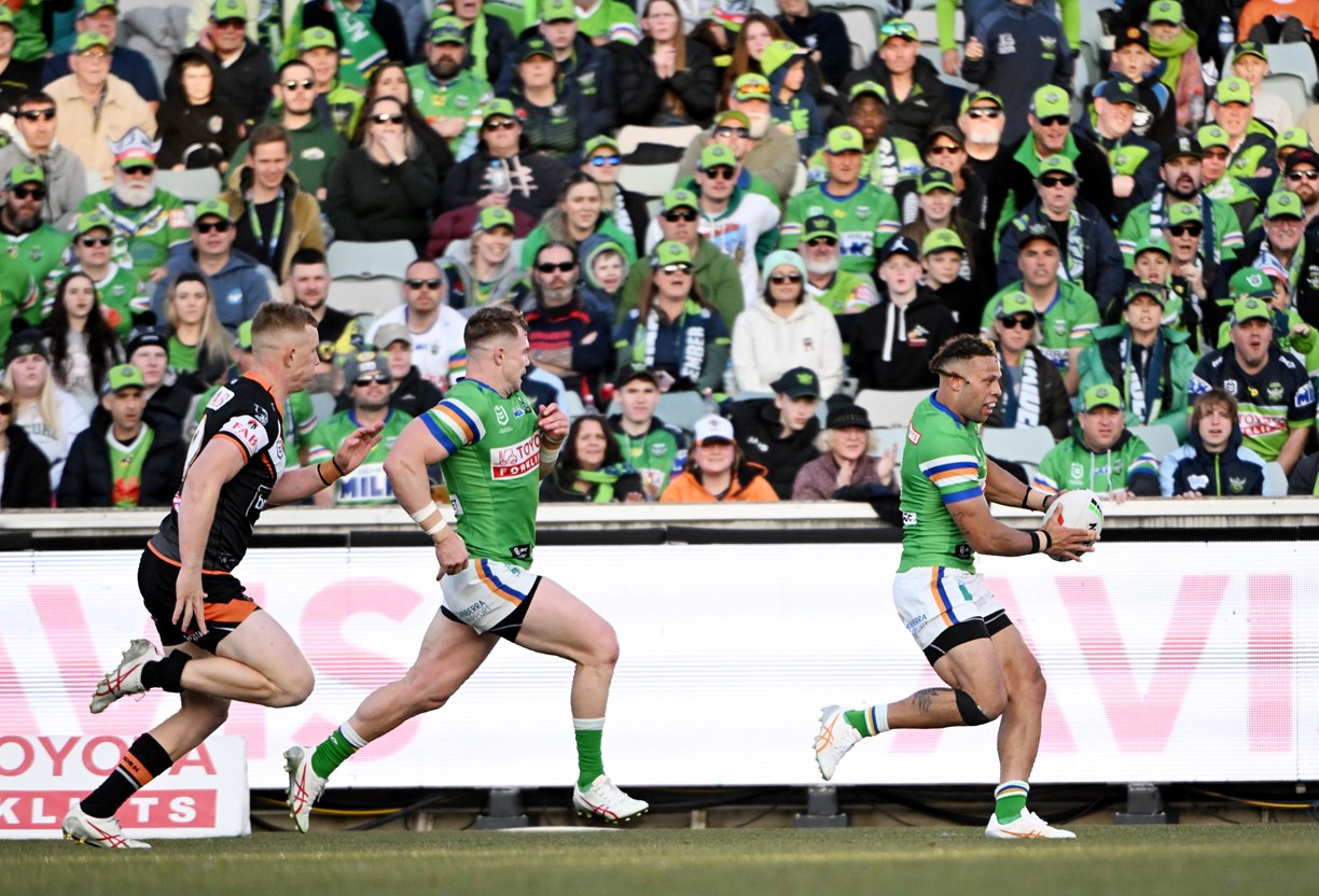 NRL Match Gallery: Raiders v Tigers | Raiders