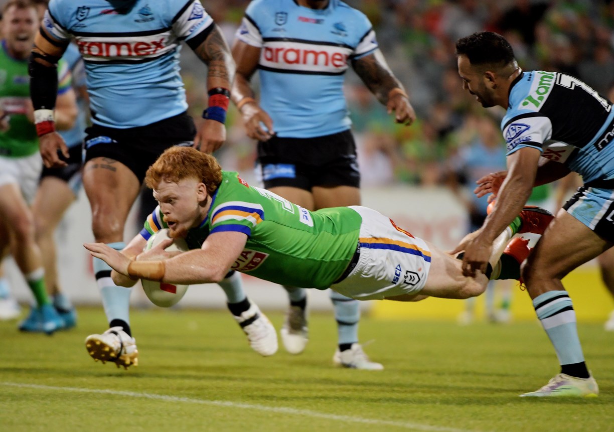 Match Gallery: Raiders v Sharks | Raiders