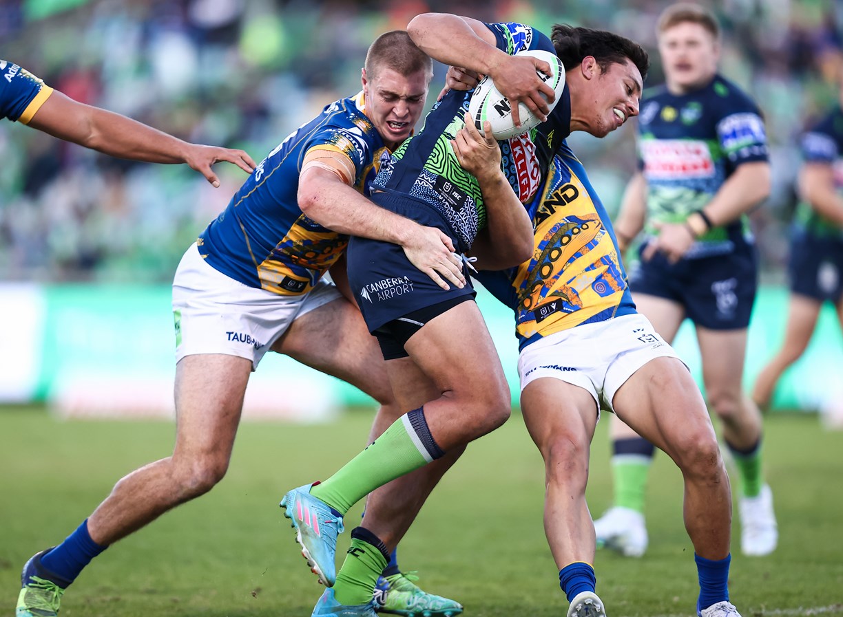 Match Gallery: Raiders v Eels | Raiders