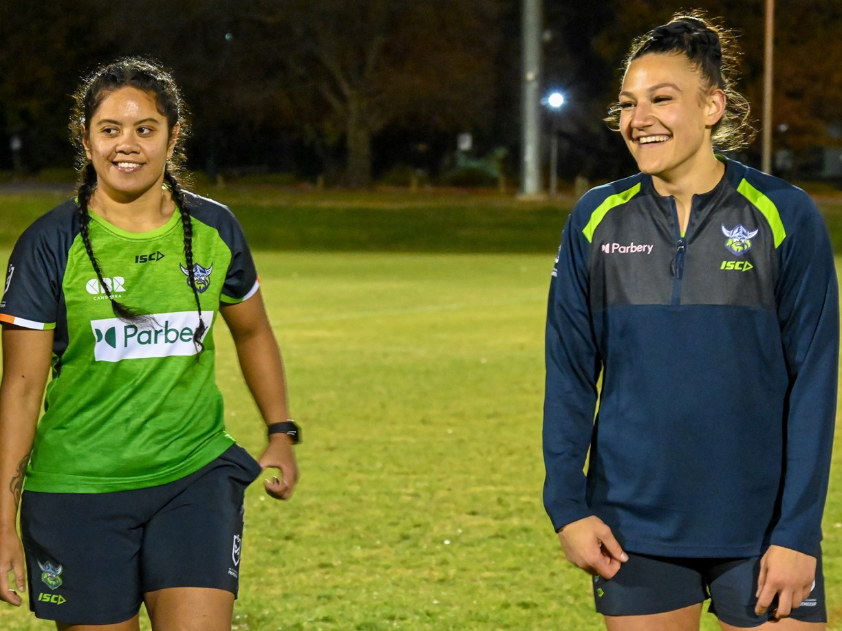 Gallery: First NRLW training session | Raiders