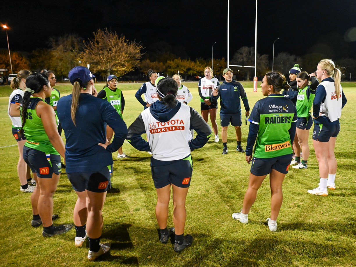 Gallery: First NRLW training session | Raiders