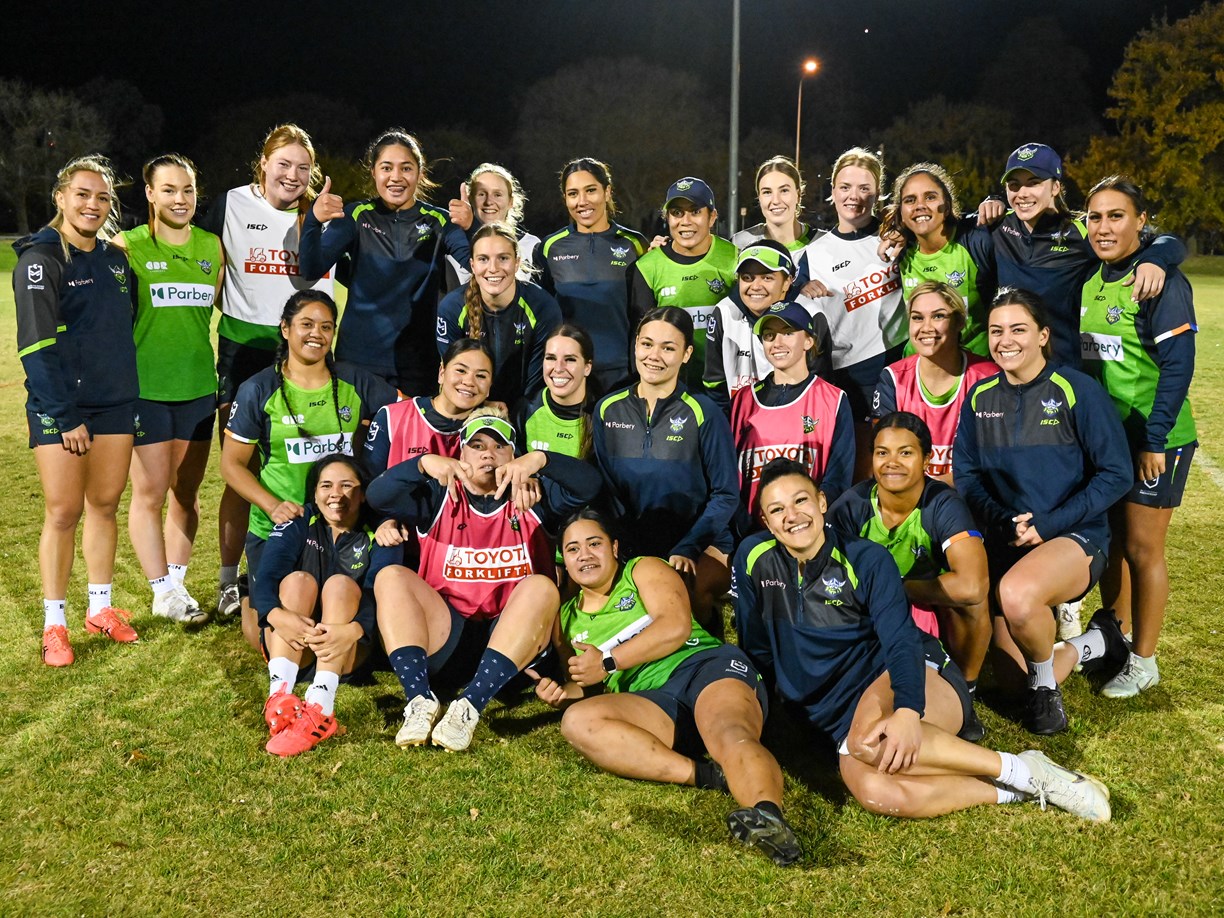 Gallery: First NRLW training session | Raiders