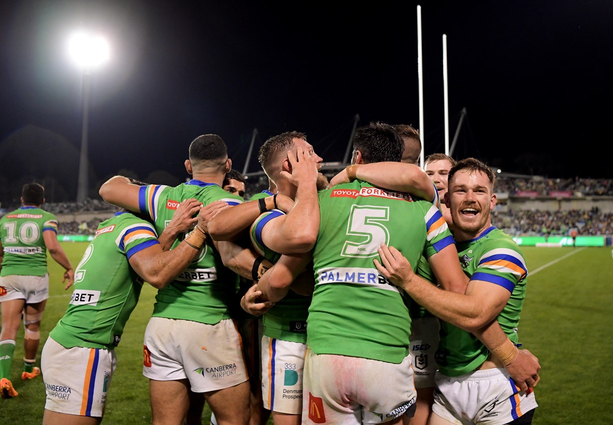 Match Gallery: Raiders v Eels | Raiders