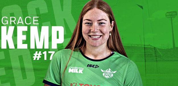Official Telstra Women's Premiership profile of Grace Kemp for Canberra ...
