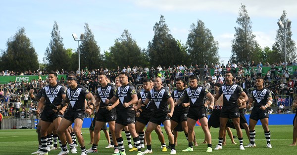 The Kiwis Haka brings the energy to Finals | Raiders