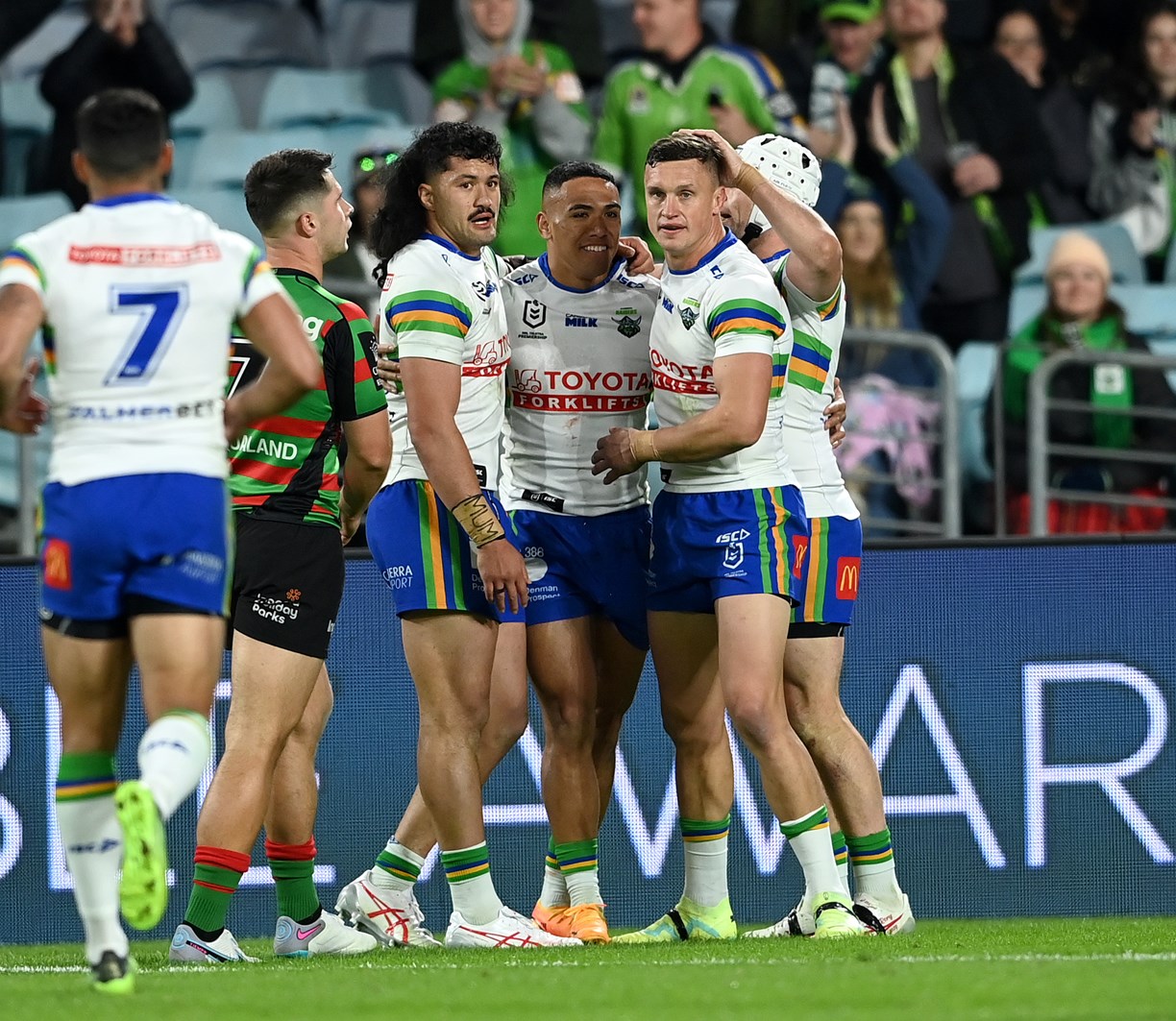 Match Gallery: Raiders v Rabbitohs | Raiders