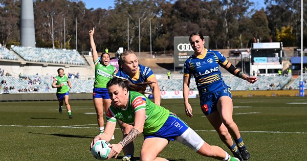 Raiders close out victory over Eels to clinch fourth straight win | Raiders