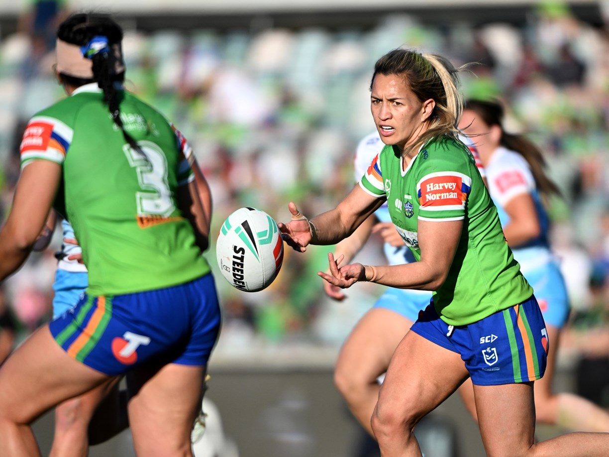 NRLW Match Gallery: Raiders v Titans | Raiders