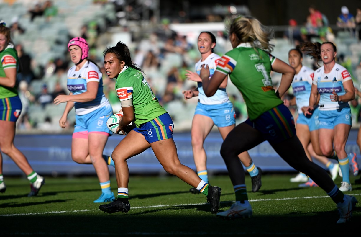 NRLW Match Gallery: Raiders v Titans | Raiders