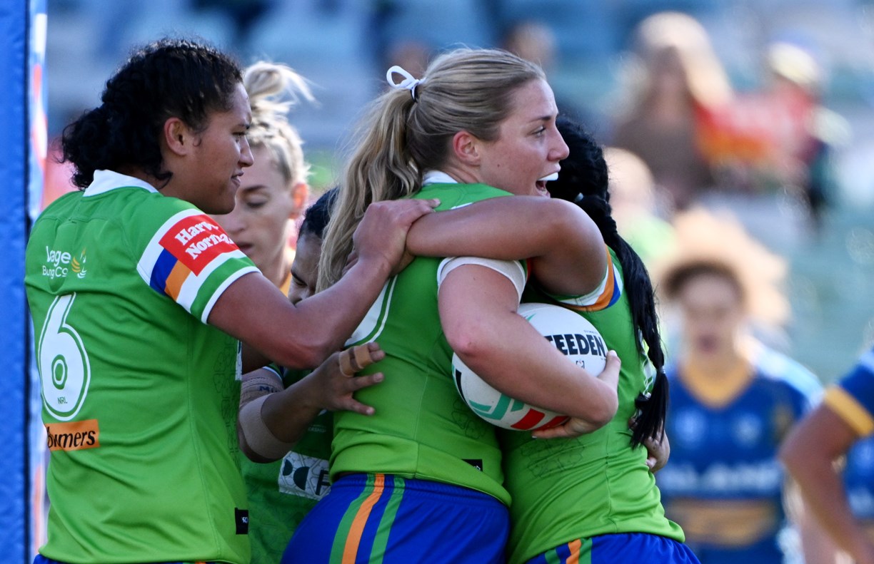NRLW Match Gallery: Raiders v Eels | Raiders
