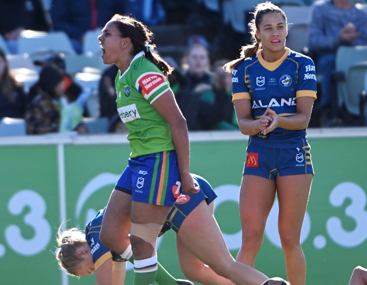 NRLW Match Gallery: Raiders v Eels | Raiders