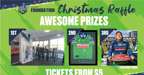 Raiders Foundation Christmas Raffle | Raiders