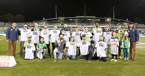 Around the Ground gallery: NRL Round 26 | Raiders