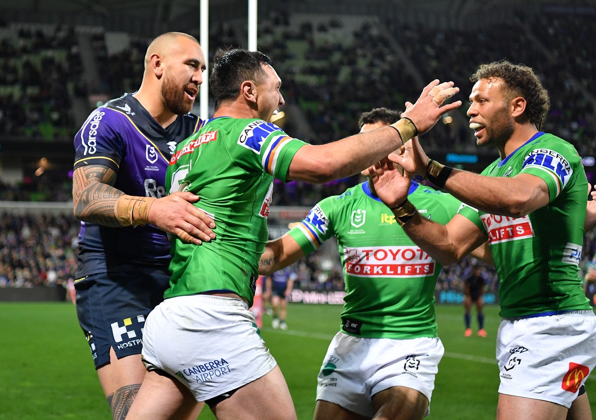 Match Gallery: Raiders v Storm | Raiders