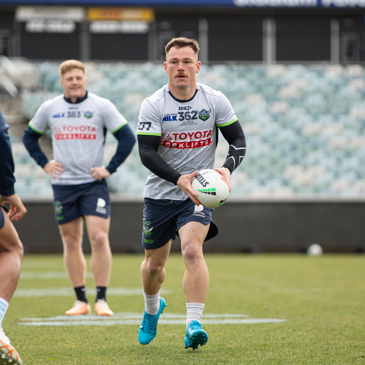 NRL Captain's Run: Raiders v Bulldogs | Raiders