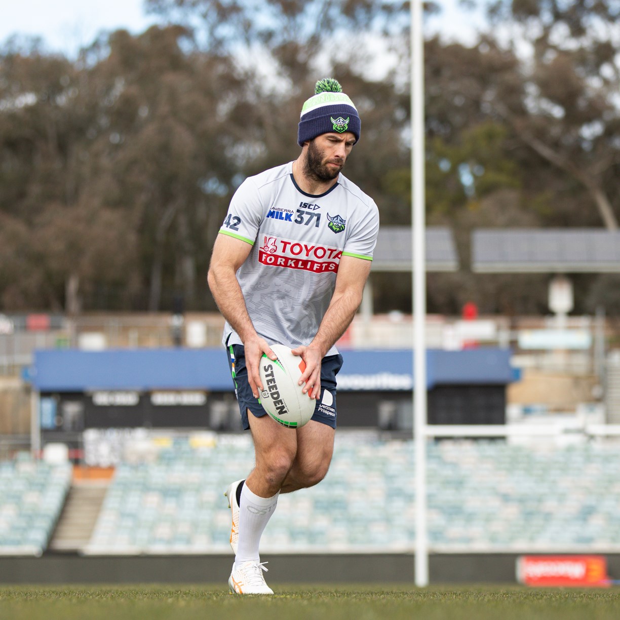 NRL Captain's Run: Raiders v Bulldogs | Raiders