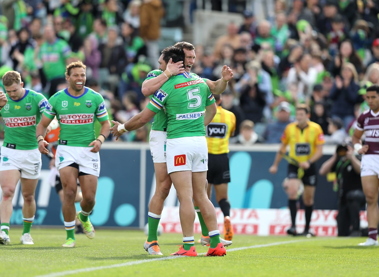 Match Gallery: Raiders v Sea Eagles | Raiders