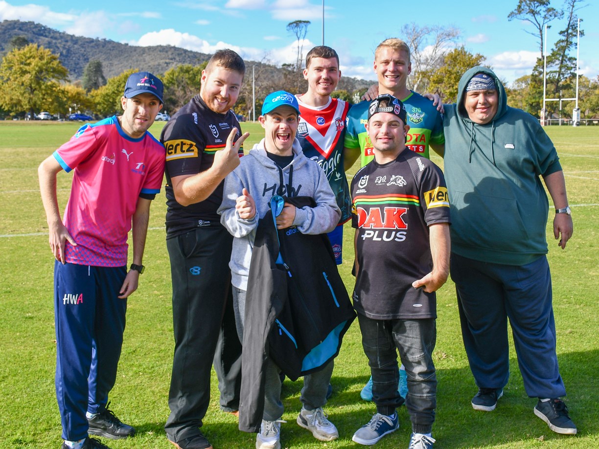 Gallery: Heroes with Ability attend training session | Raiders