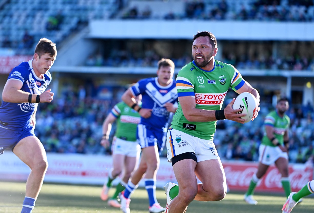 NRL Match Gallery: Raiders v Bulldogs | Raiders