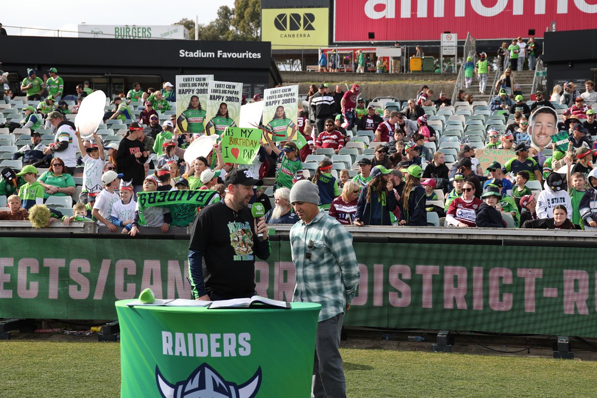 Around the Ground Gallery: First Quadruple Header of Season | Raiders