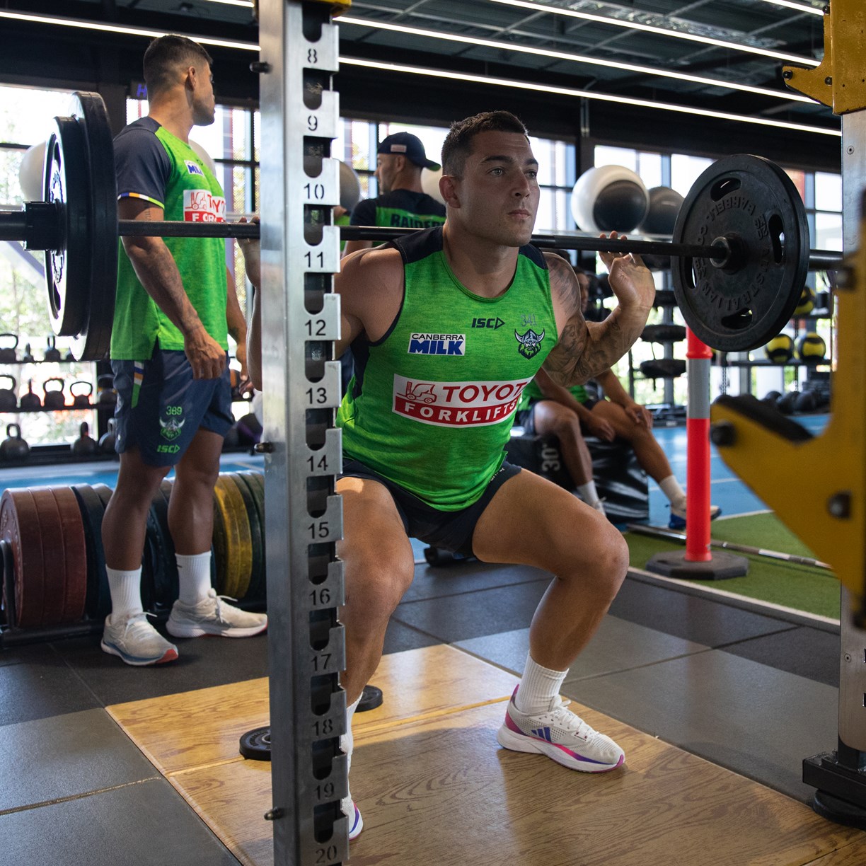 Gallery: Sunny Coast strength session | Raiders