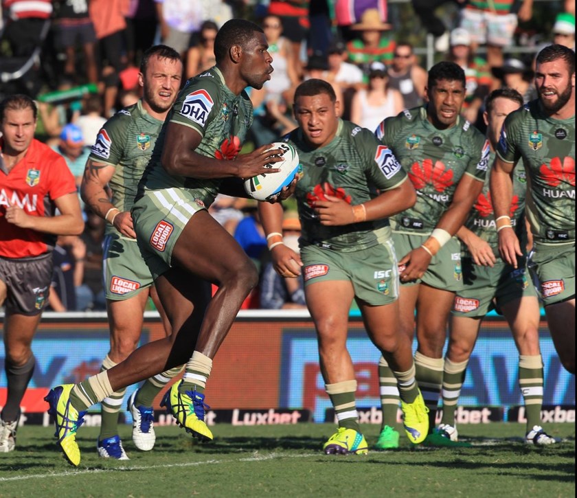 Photo Gallery: Raiders v Rabbitohs | Raiders
