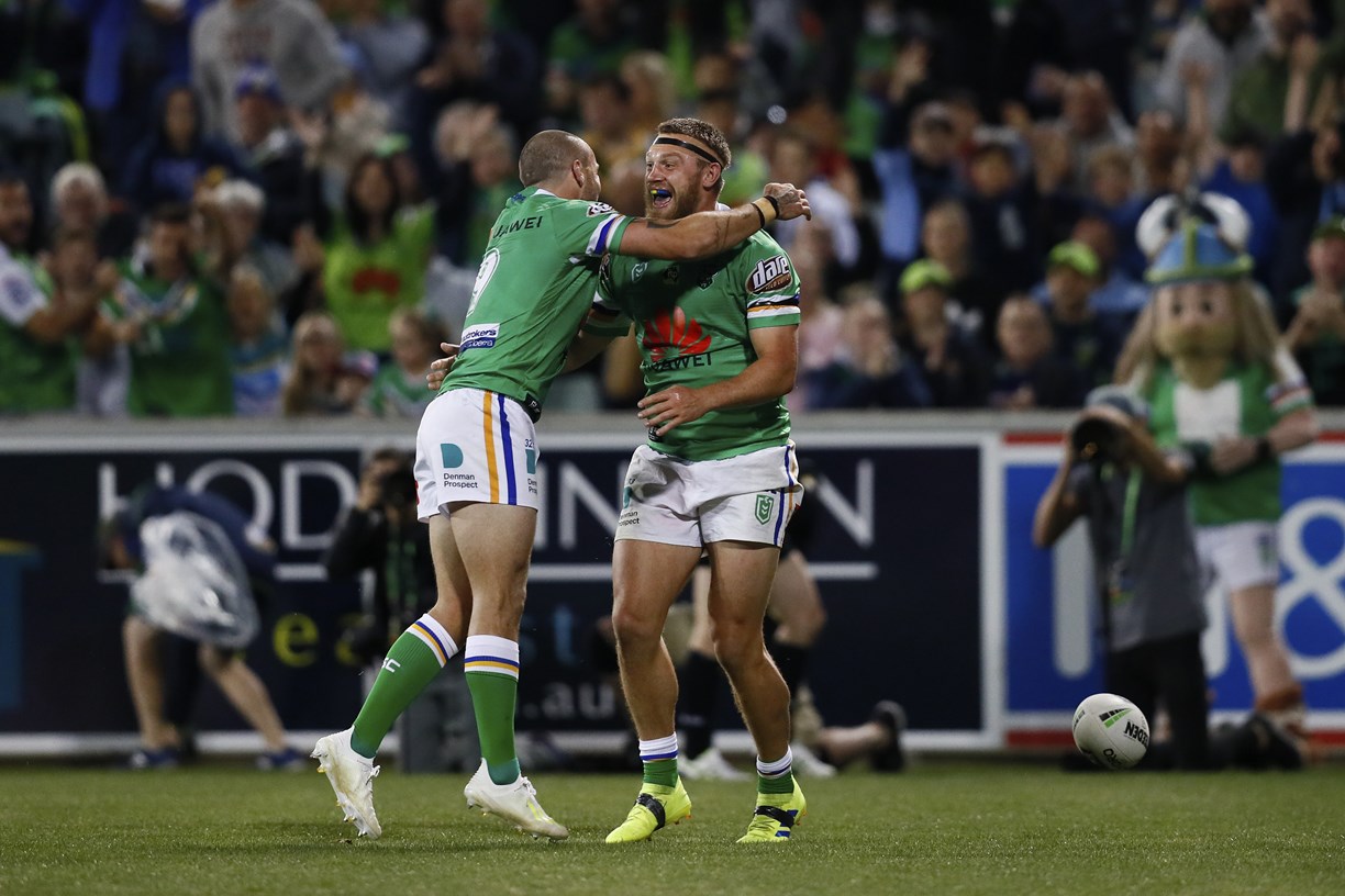Match Gallery: Raiders v Eels | Raiders
