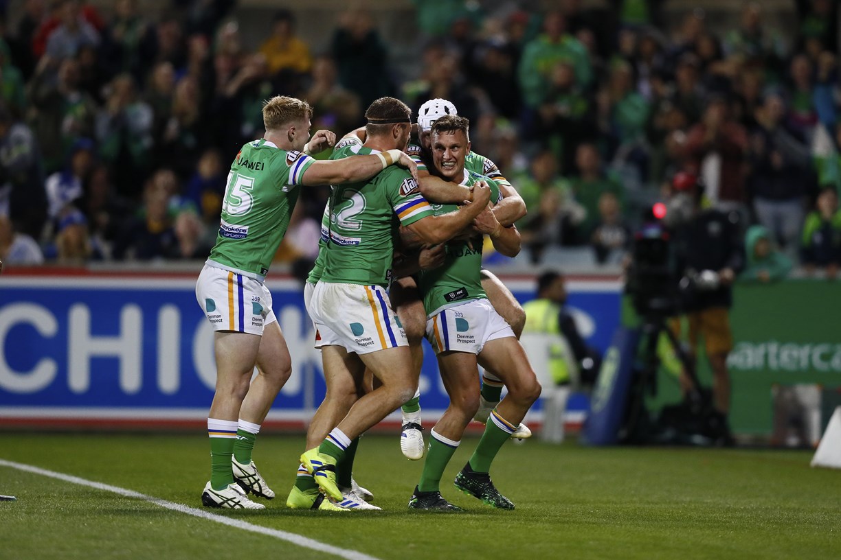 Match Gallery: Raiders v Eels | Raiders