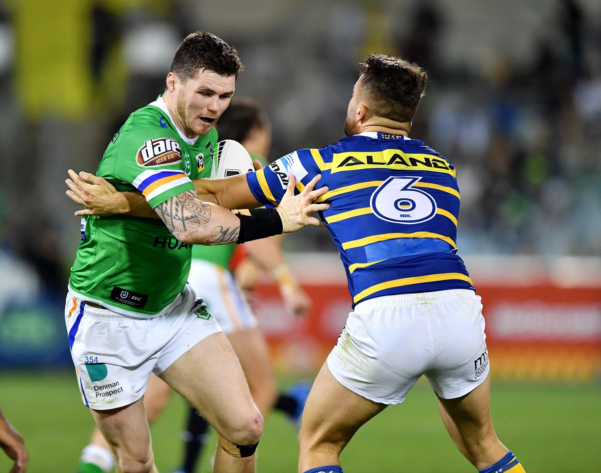 Match Gallery: Raiders v Eels | Raiders