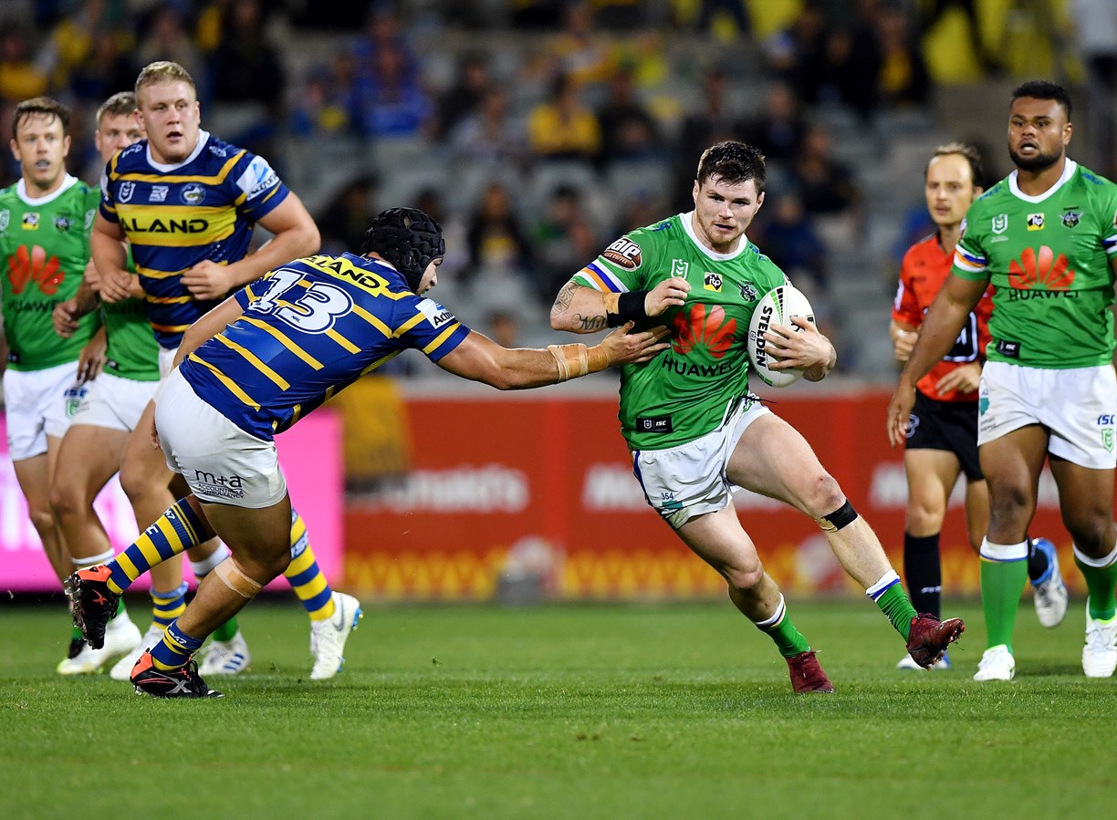 Match Gallery: Raiders v Eels | Raiders